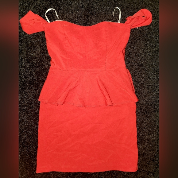 Deb | Dresses | Very Cute Red Date Night Dress By Deb | Poshmark